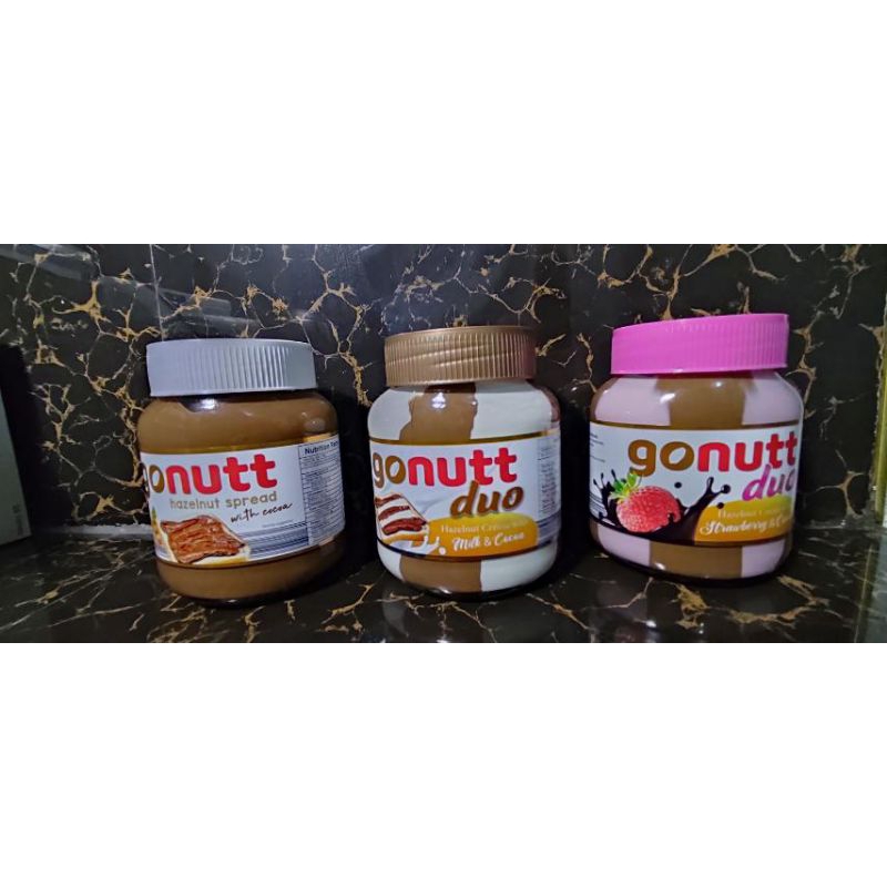 Gonutt Hazelnut spread / Strawberry and Cocoa / Milk and Cocoa/ Palaman ...