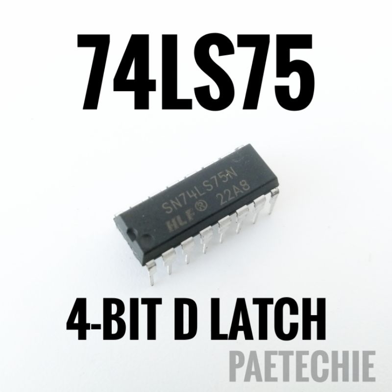 SN74LS75N 74LS75 7475 4-Bit D Latch IC | Shopee Philippines