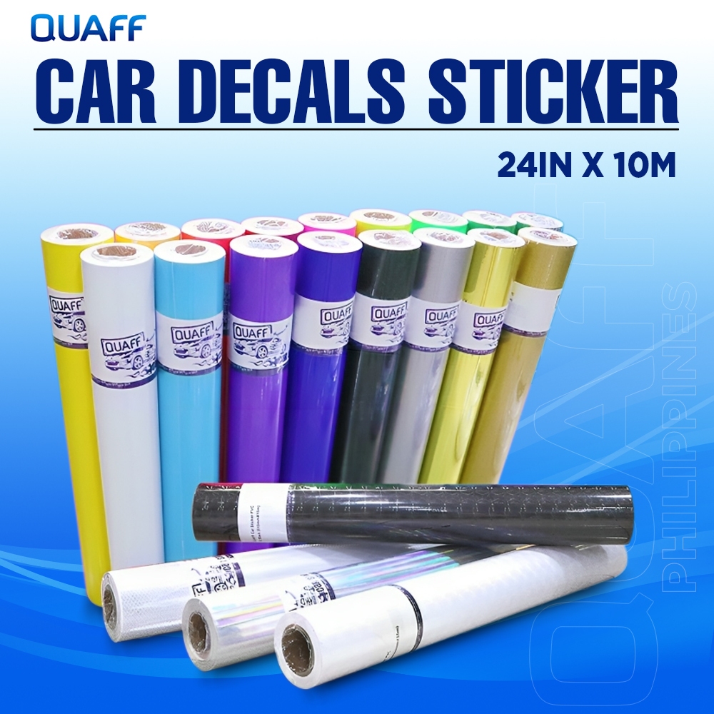 QUAFF Car Sticker 24inches x 10meters (Decals for Motors and Cars ...