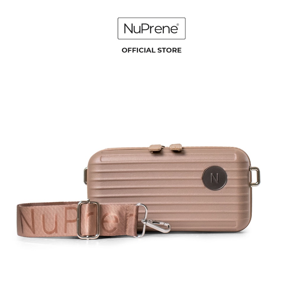 NuPrene - The Lucca Bag - Robust Mini Travel Bag in Mocha - With ...