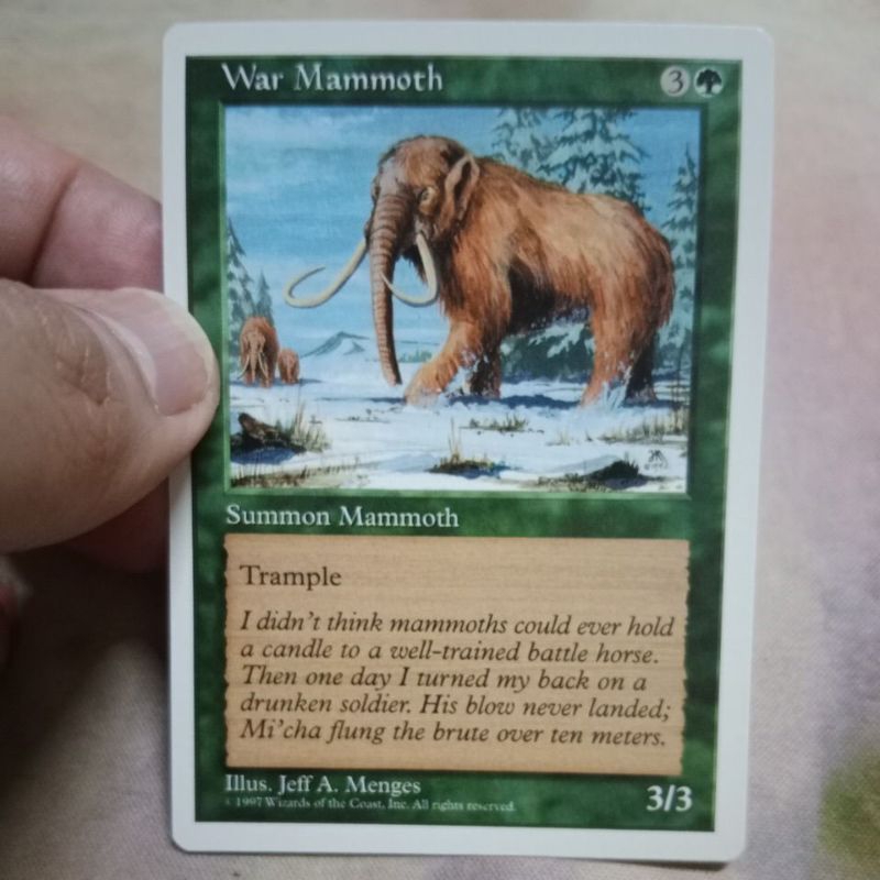 War Mammoth (5th Ed) | Shopee Philippines