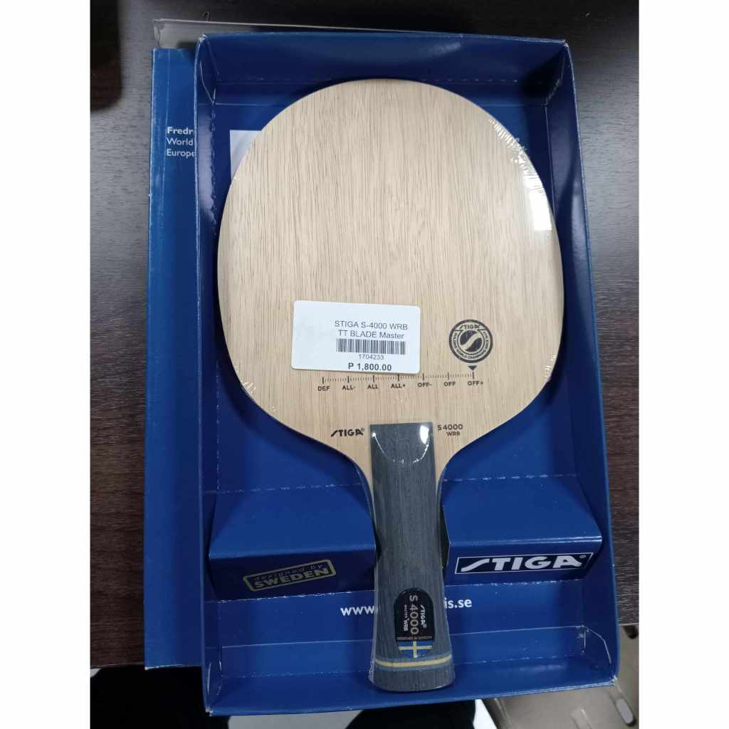 Authentic Stiga S4000 WRB S-4000 OFFENSIVE Blade Table Tennis Blade ...