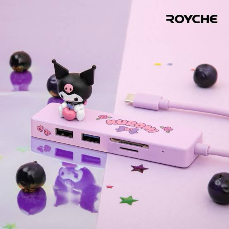 SANRIO KUROMI MULTI HUB 5IN1 | Shopee Philippines
