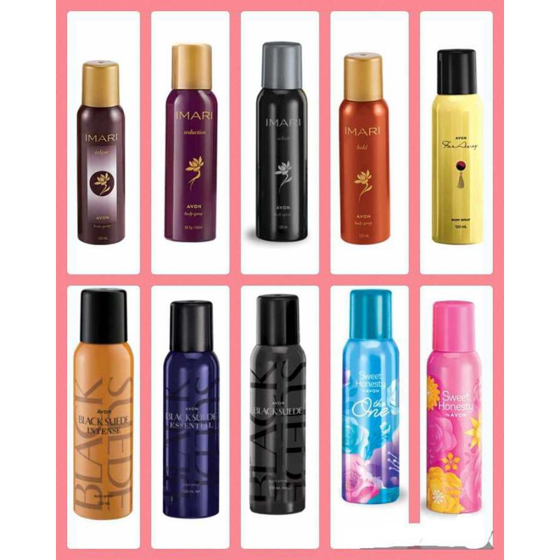 Avon Fragrances Body Spray 120ml. | Shopee Philippines