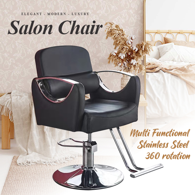 Hairdressing chair can be put down barber chair hair salon special lift ...