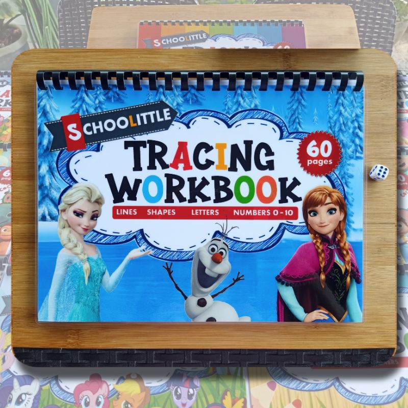 Tracing Workbook for Kids | Tracing Lines, Shapes, Letters, Nos.0-10 ...
