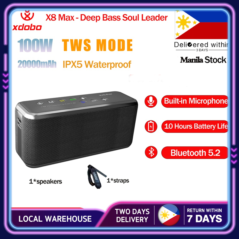 XDOBO X8 MAX 100W 20000mAh Wireless Bluetooth Speakers TWS Mode Speaker ...