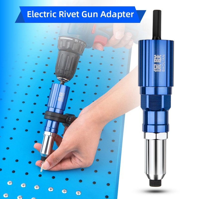 Electric Pull Rivet Gun Adapter Riveting Electric Tool for Electric ...