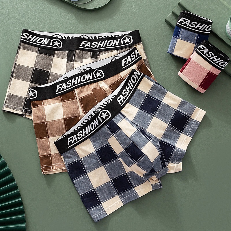 Hongwillyang 4pcs Fashion Men's Boxer Brief Set | Shopee Philippines