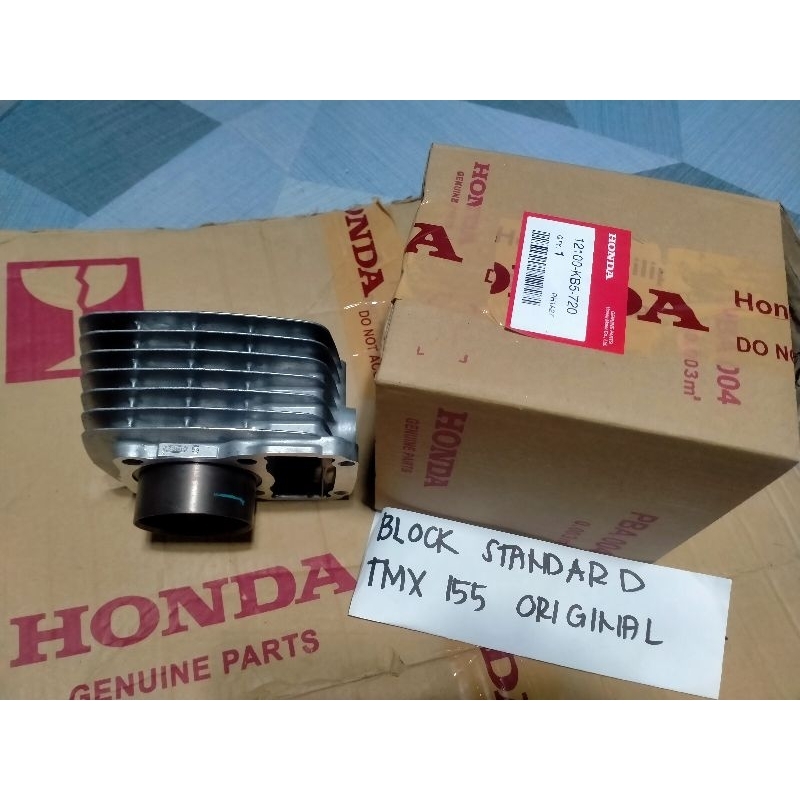 Cylinder Block Standard Honda TMX 155 Original Genuine (12100-KB5-720 ...