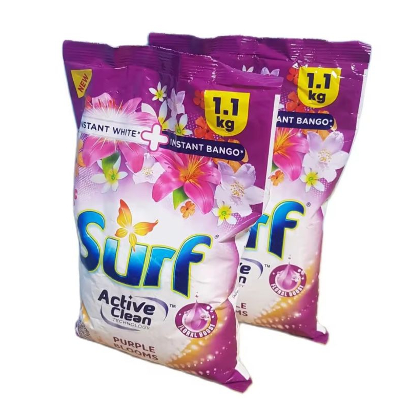 [Pack of 2] SURF Detergent Powder - Active Clean Technology - PURPLE ...