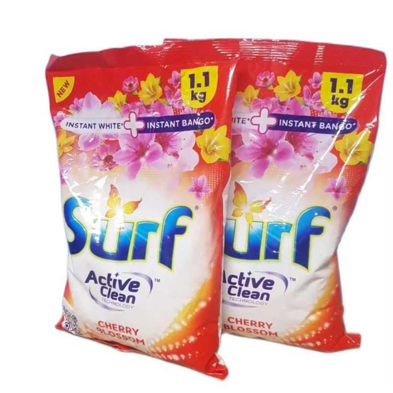 [Pack of 2] SURF Detergent Powder - Active Clean Technology (2 packs x ...