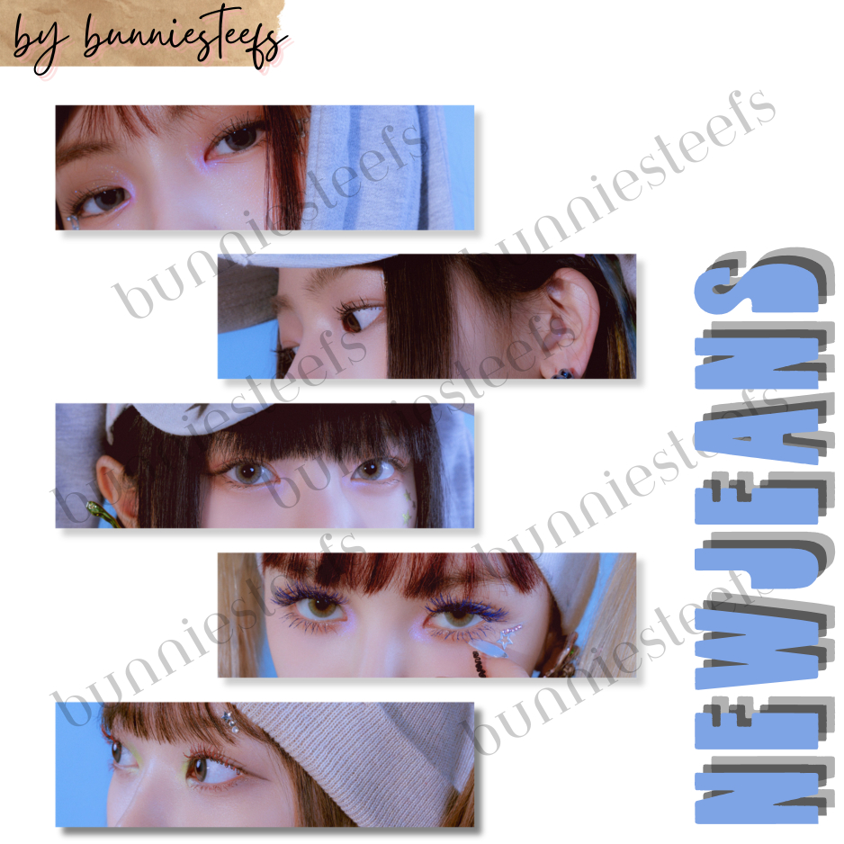 NEWJEANS KPOP Sticker OMG Eye Slap Sticker WATERPROOF | Shopee Philippines