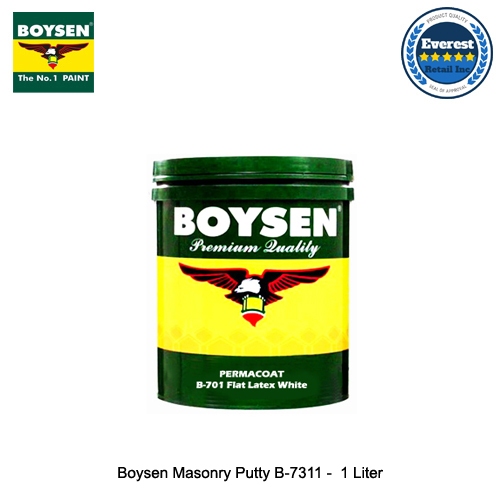 Boysen Masonry Putty B-7311 - 1 Liter / 4 Liters | Shopee Philippines