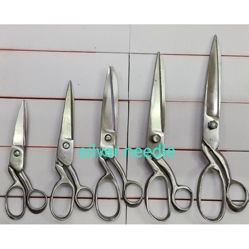 Tailor Scissors Asero Tabaco Albay Size 6 7 8 9 10 Tailoring Scissor ...