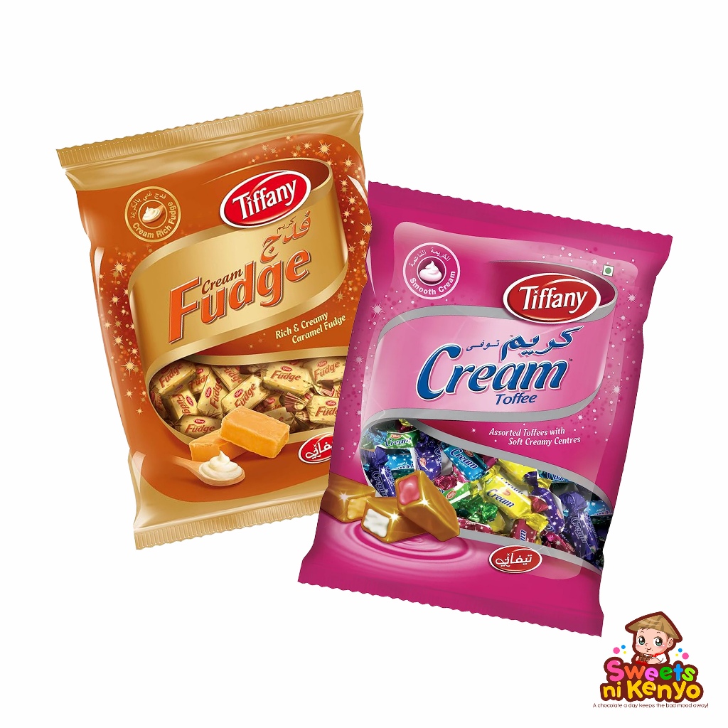 Tiffany Cream Fudge 250g / Toffee 300g Chocolate Candy Pack | Shopee ...