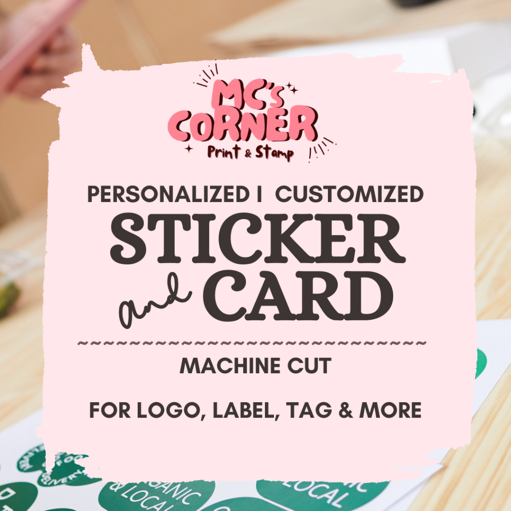 PERSONALIZED THANK YOU STICKER, NOTE and LABEL CARDS | Shopee Philippines