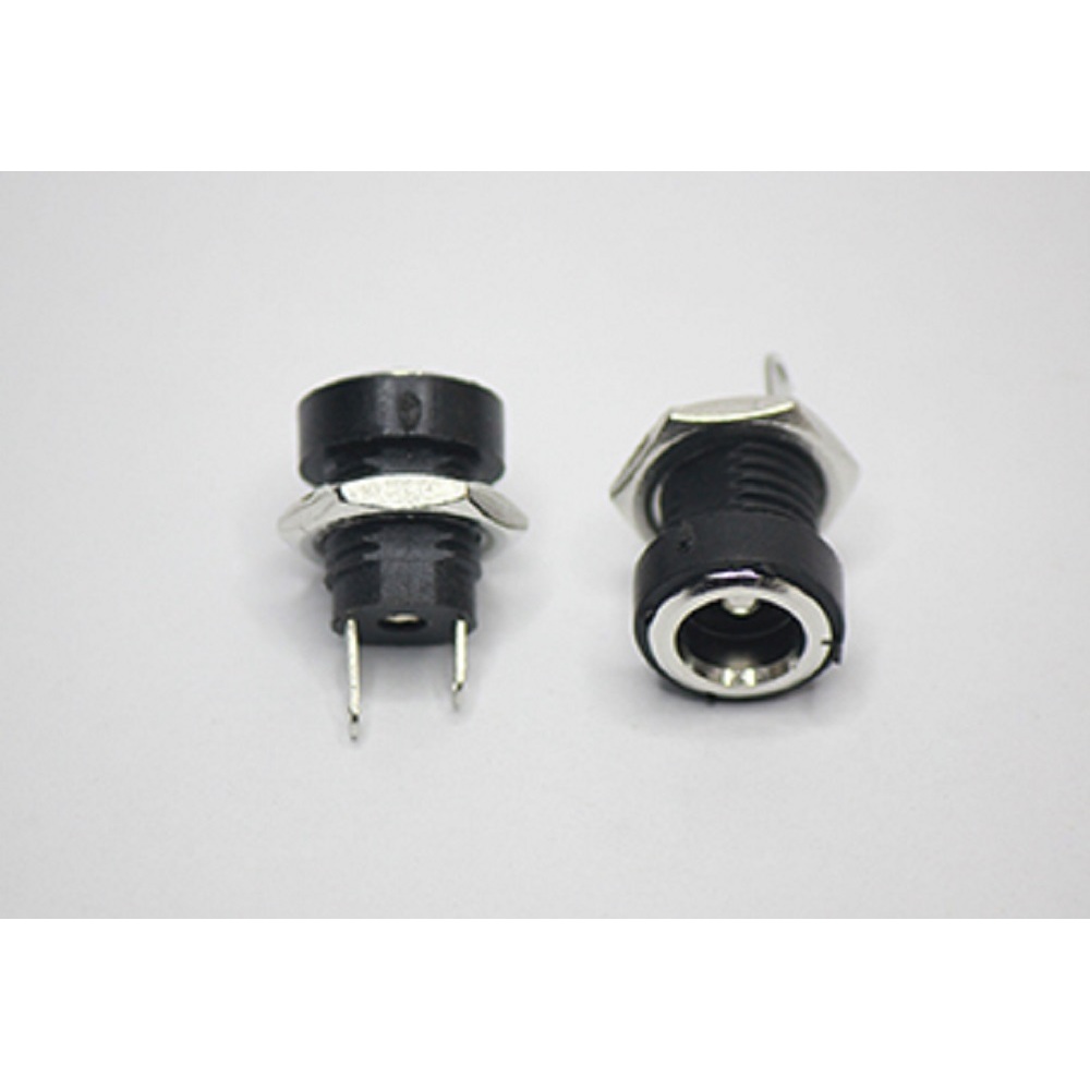 MICRO PC DC FEMALE POWER SOCKET DC-022B 5.5x2.1mm 2-PIN 12V, 3AJACK ...
