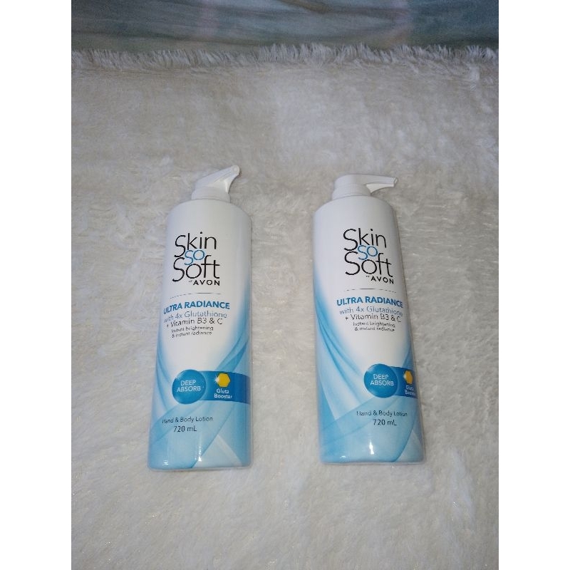 AVON SSS ULTRA RADIANCE W/ 4X GLUTATHIONE + VITAMIN B3 AND C 720ML ...