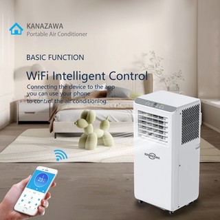 KANAZAWA 1.0HP Air Conditioner Household With LED Touch Screen Aircon ...