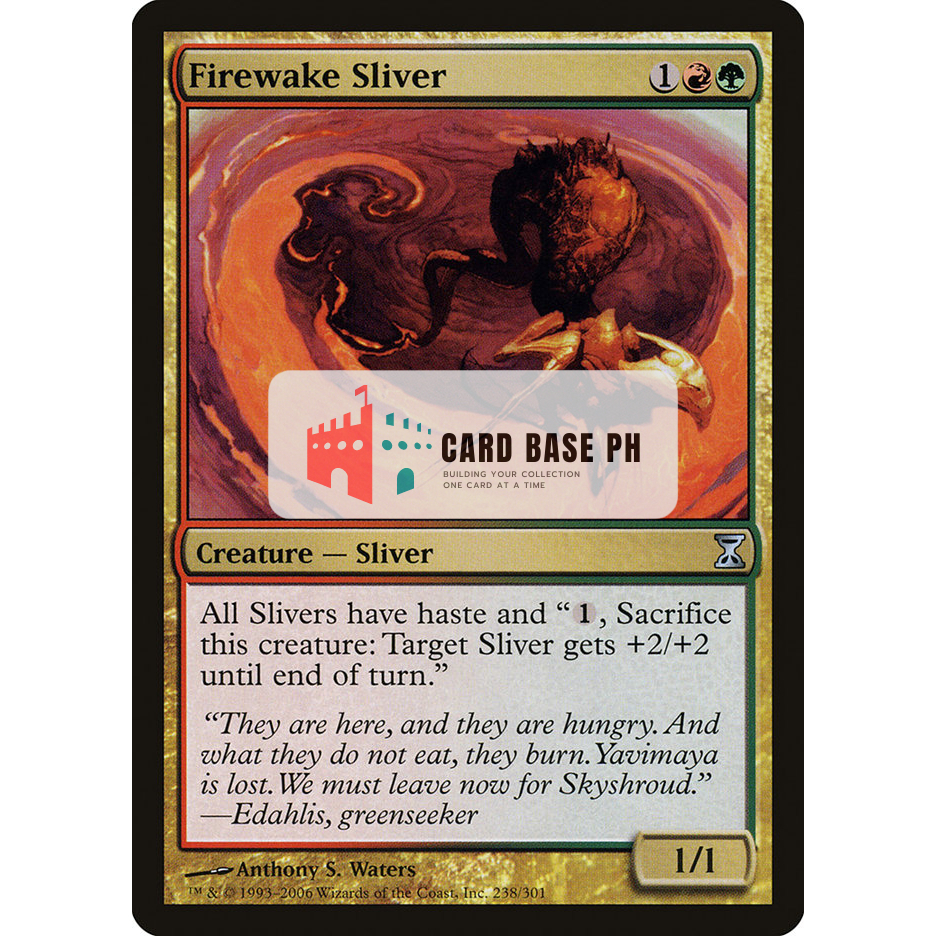 Firewake Sliver(Lightly Played) - Magic the Gathering Trading Card ...