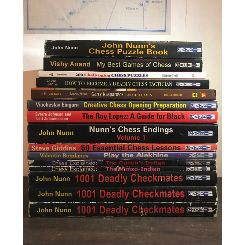 CHESS authentic books on tactics game by kasparov | Shopee Philippines