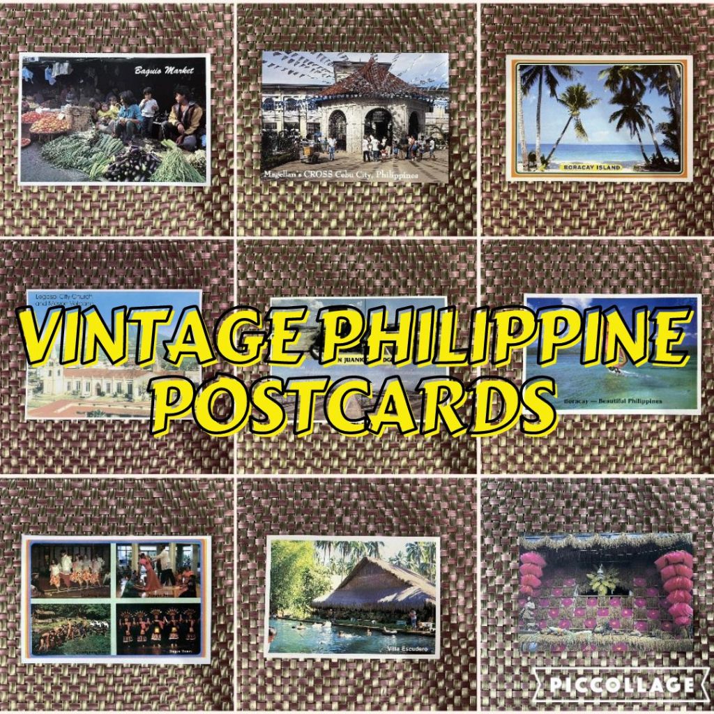 VINTAGE PHILIPPINE POSTCARDS | Shopee Philippines