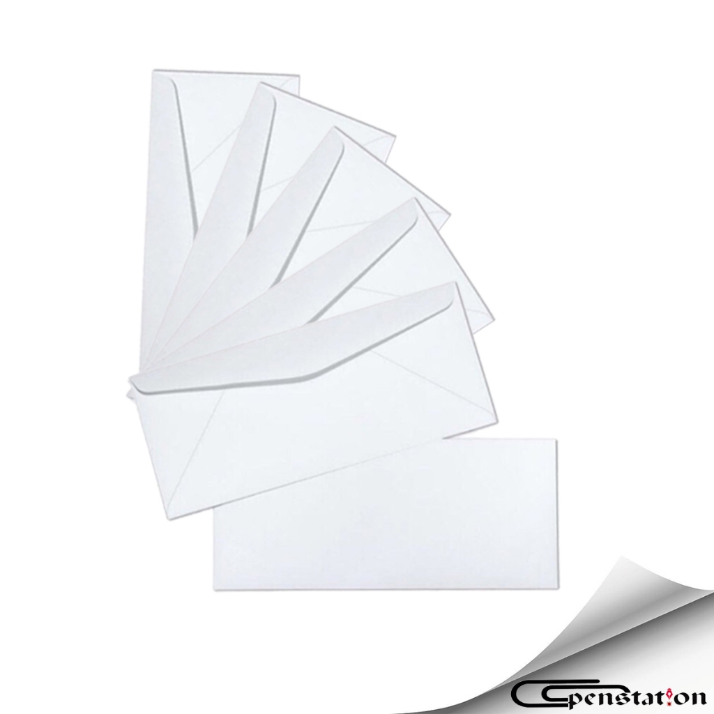 Mailing Envelope White Envelope Short Long 100pcs | Shopee Philippines