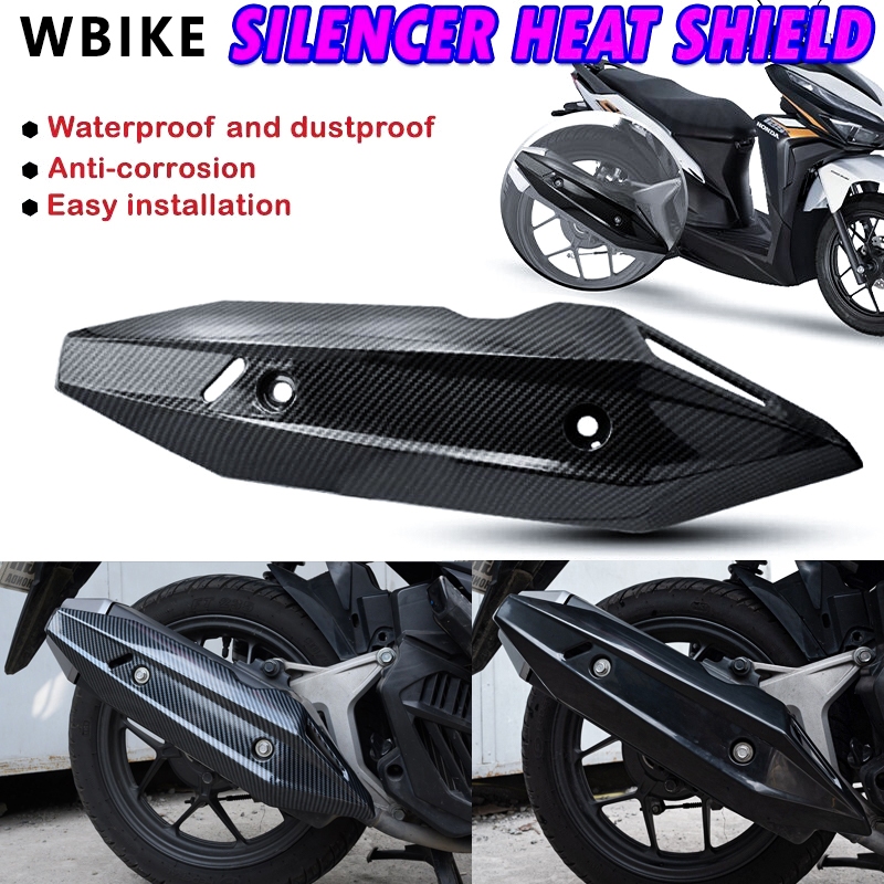 WBIKE Honda Click V2/V3 150i/125i Heat Guard/ Muffler protector/ Double ...