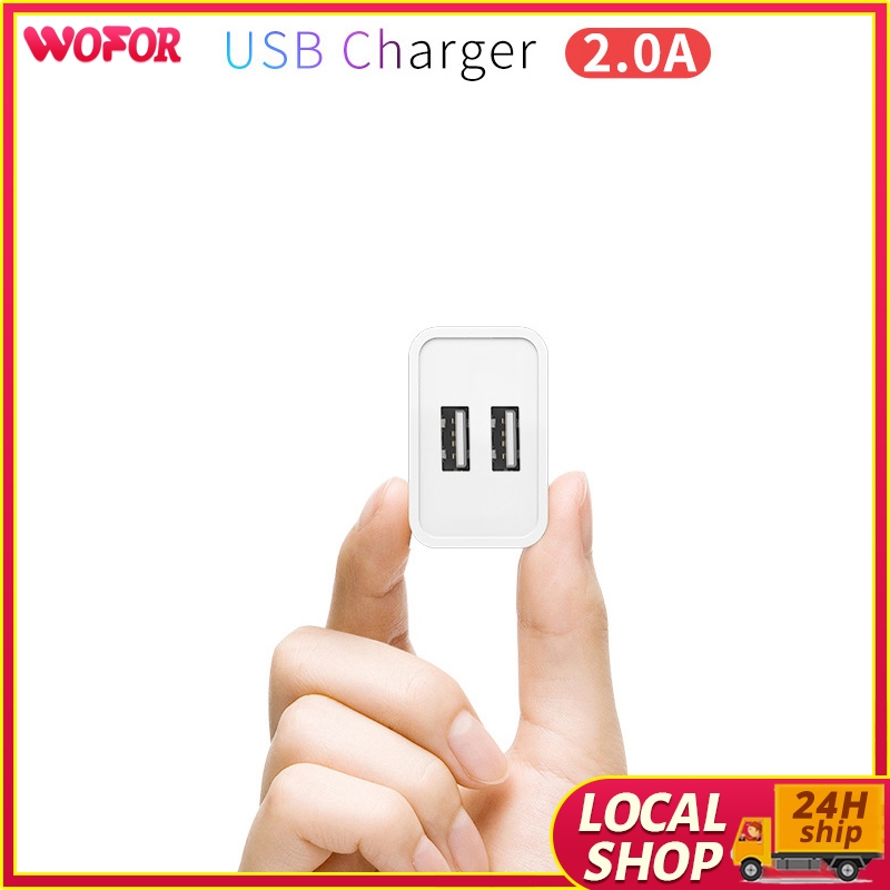 Multi-Function Universal Fast Charger Dual Port USB Charging Head 5V 2A ...