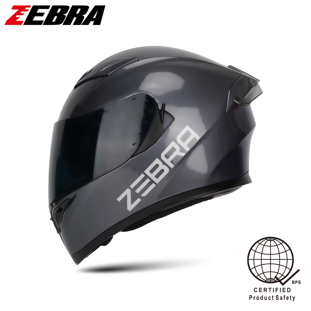 ZEBRA FF801 Motorcycle helmet full face for Men and Women | Shopee ...