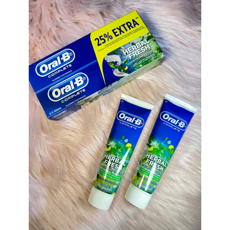 Oral B Toothpaste Sold per Pc 100ml | Dubai Items | Shopee Philippines