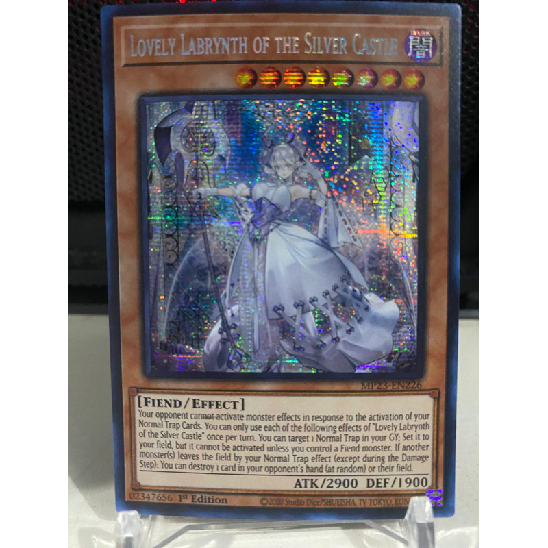 Lovely Labrynth of the Silver Castle - MP23-EN226 - Prismatic Secret Rare 1st Edition | Shopee ...