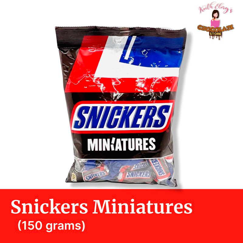 Snickers Miniatures Chocolate Candy (150g) | Shopee Philippines