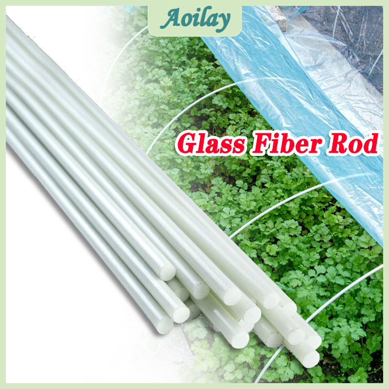 5 PCS 120cm/150cm Solid Glass Fiber Rod 4mm Thick Garden Greenhouse ...