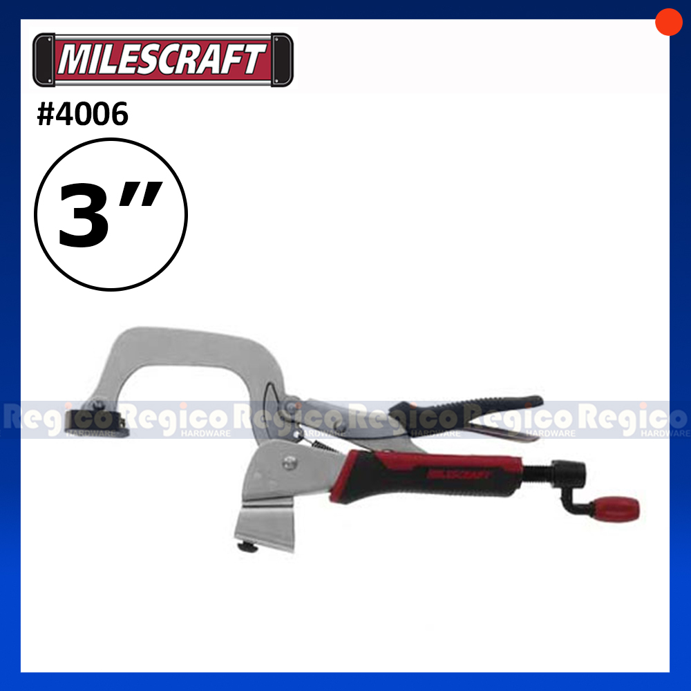 Milescraft 3 inch Bench Clamp (4006) Regico Hardware | Shopee Philippines