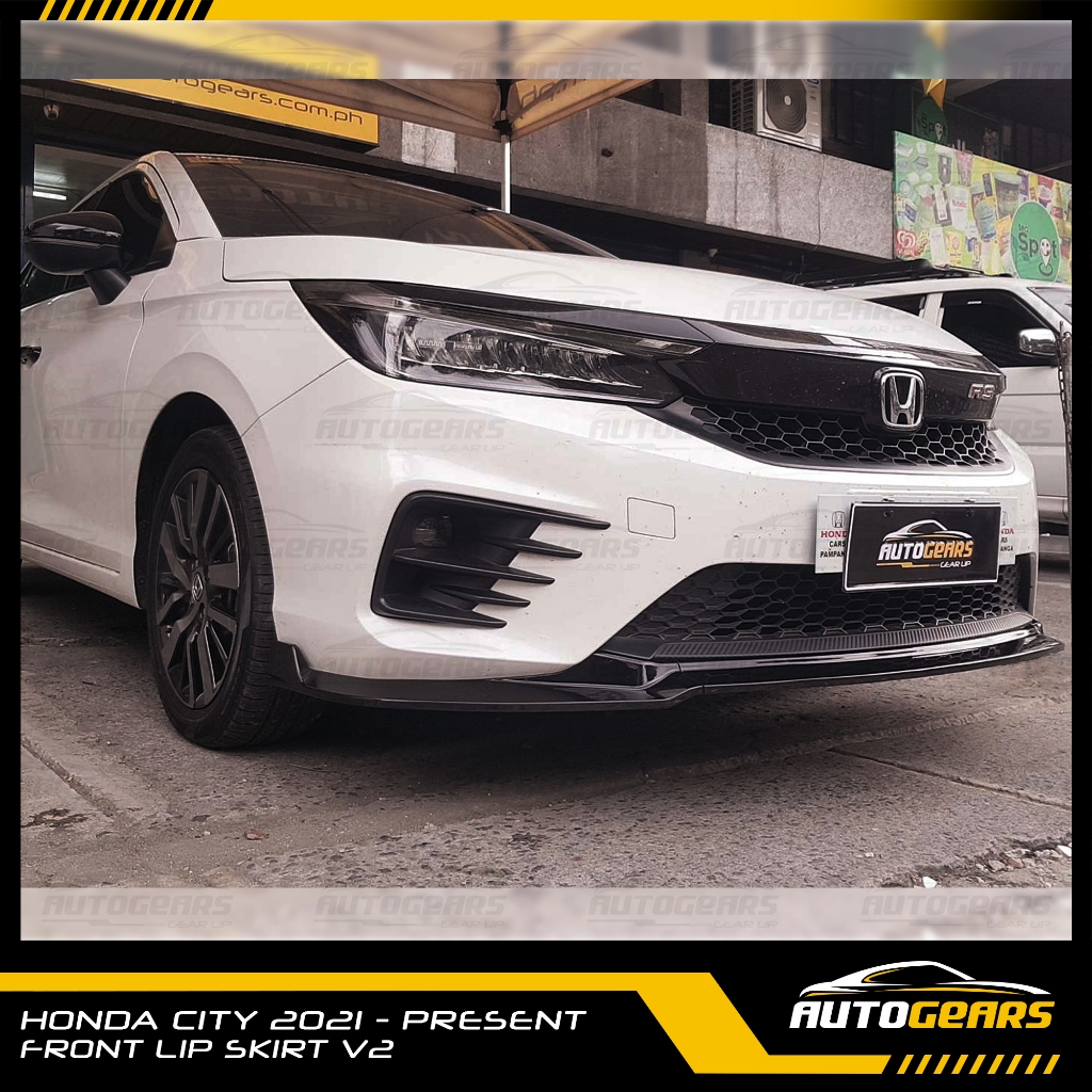 Honda City Hatchback (2021 - 2023) RS Type Front Lip Skirts | Shopee Philippines