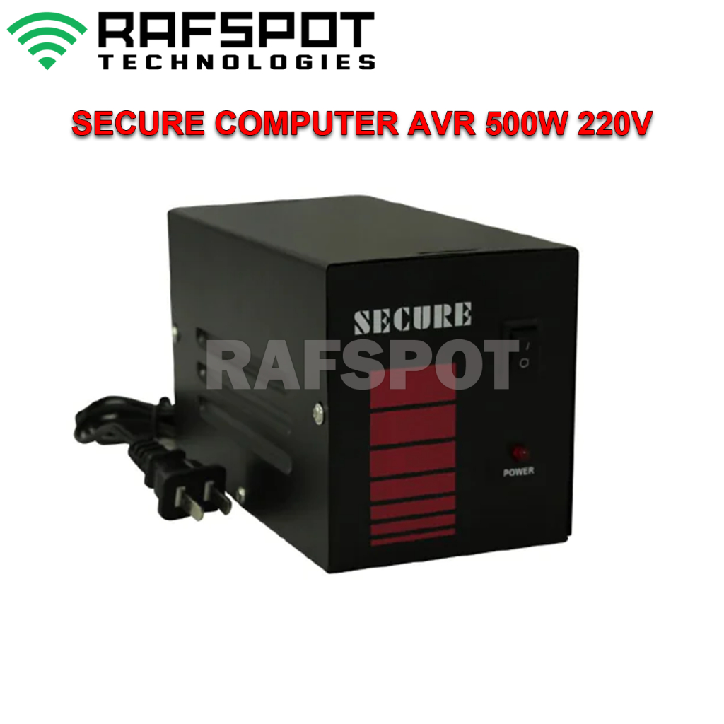 Secure 220V Automatic Voltage Regulator (AVR) | Shopee Philippines