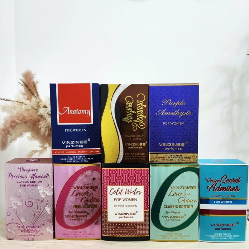 Vinzinee Perfumes for Men & Women 50ml | Shopee Philippines