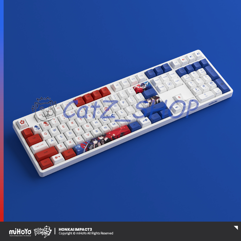 Honkai Impact 3 Official Seele Vollerei SN Mechanical Keyboard | Shopee ...