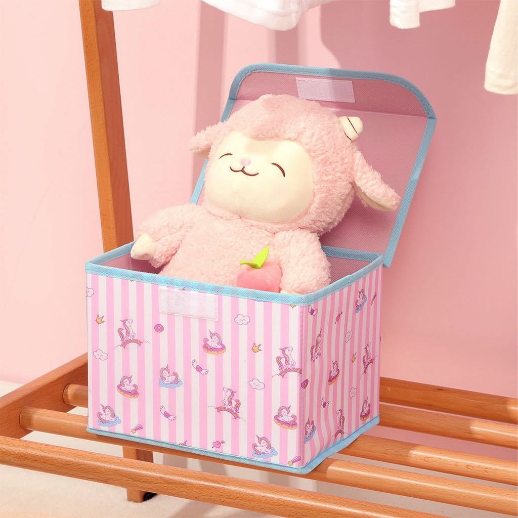 ️ PINK Unicorn Series Storage Box with Lid SMALL ️ by Miniso | Shopee ...