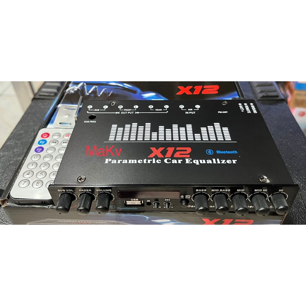 X12 EQ-500 Parametric Car Equalizer | Shopee Philippines