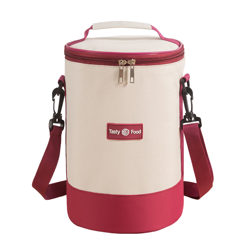 WIN Convenient Crossbody Round Lunch Bag with Thermal Insulation ...