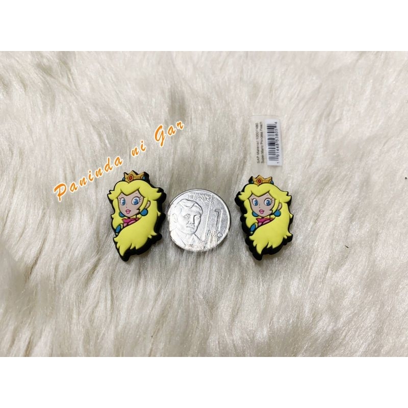 Super Mario Princess Peach Rubber Crocs Jibbitz | Shopee Philippines