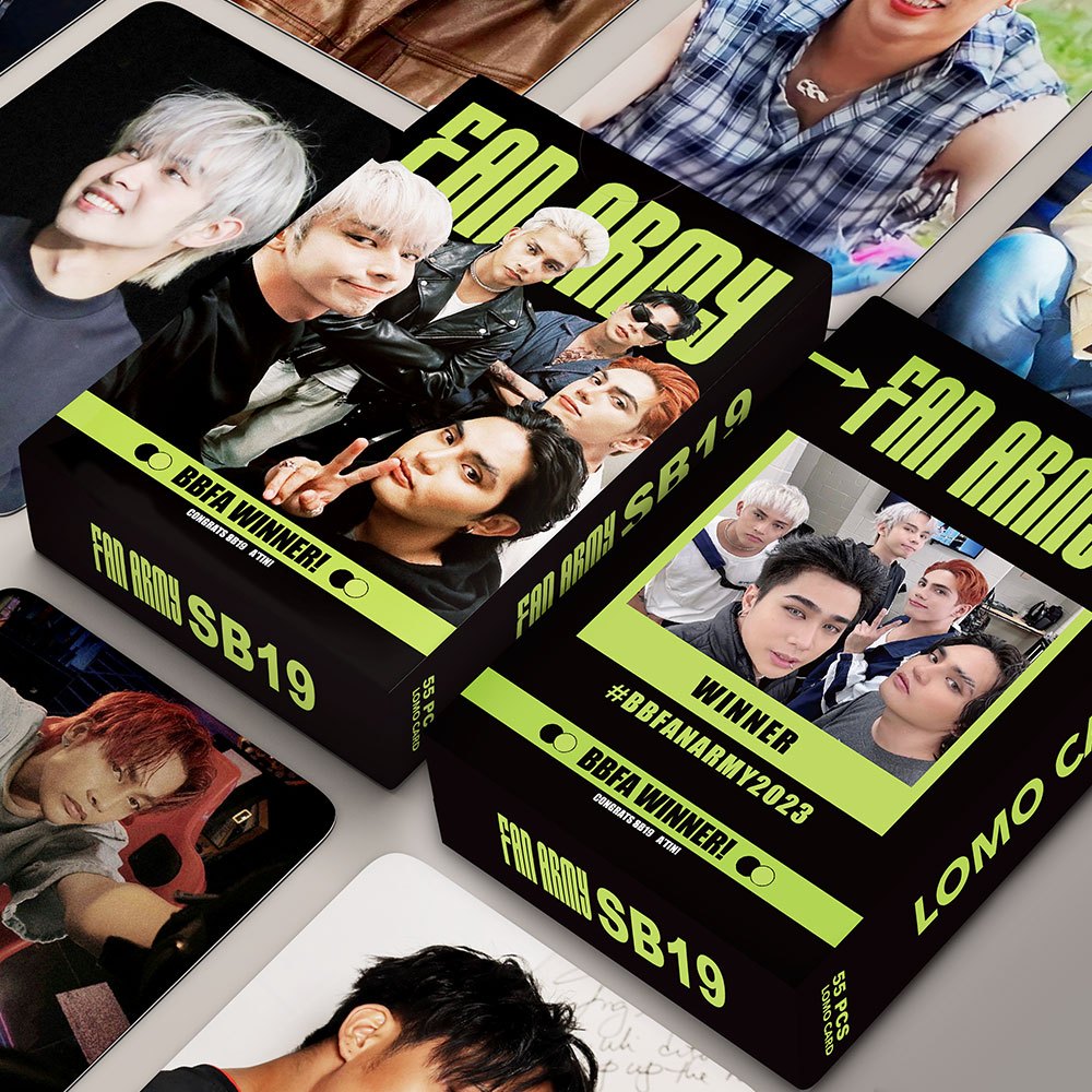 SB19 BBFA Lomo card 55Pcs box | Shopee Philippines