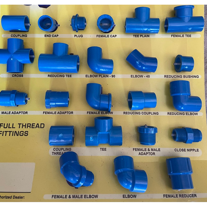 PVC BLUE FITTINGS 1/2 .5MM | Shopee Philippines