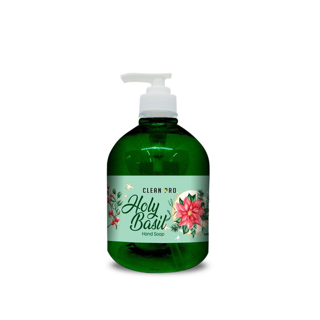 Clean Pro Holy Basil Holiday Hand Soap 500ml | Shopee Philippines