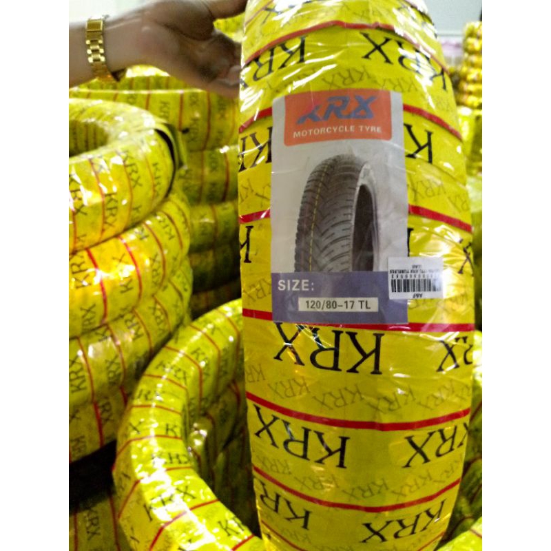 MOTORCYCLE KRX TIRE TUBE LESS RIM "17" | Shopee Philippines