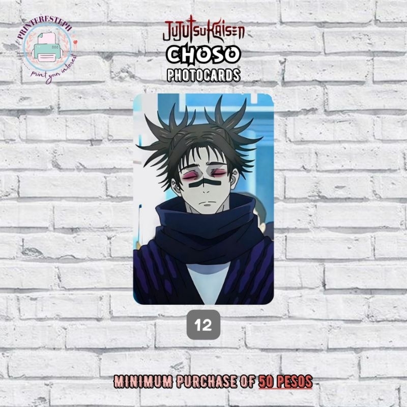 CHOSO Photocards || Jujutsu Kaisen Season 2 | Shopee Philippines