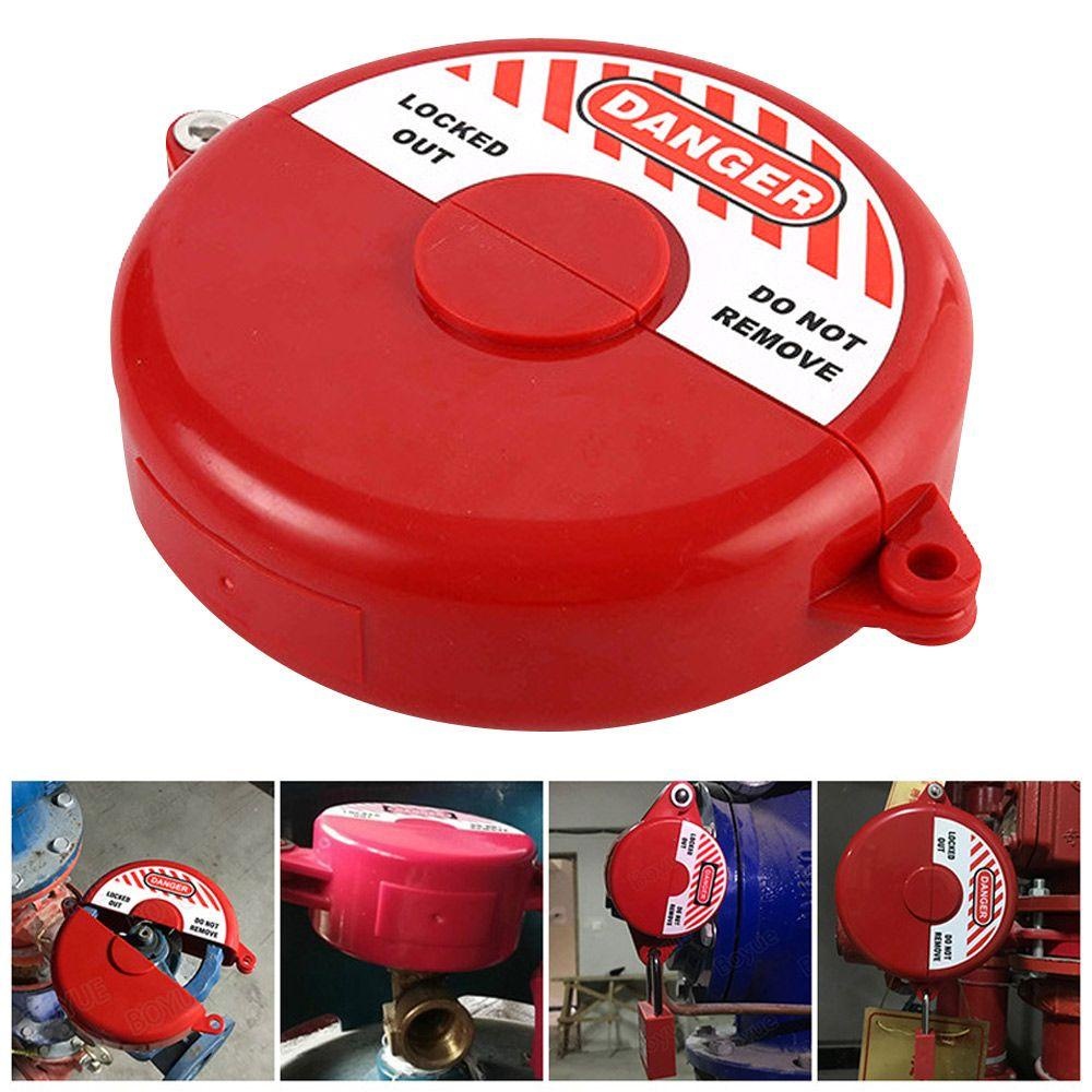 Water Gas Oxygen Cylinder Switch Lockout Gate Valve Safety Lock Pipe ...
